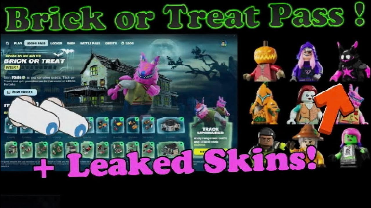 BRICK or TREAT PASS / FORTNITEMARES REVIEW !!! - YouTube