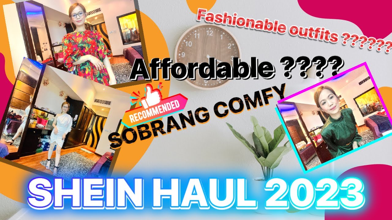 SHEIN HAUL 2023 | SHEIN FASHIONABLE OUTFITS| SHEIN TRY ON HAUL | SHEIN ...