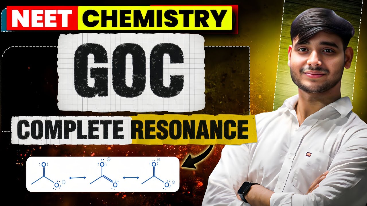 Resonance in GOC 👨🏻‍🔬 | Class 11 & 12 Chemistry | JEE/NEET 2026 ...