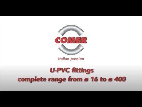 UPVC fittings production by COMER S p A - YouTube
