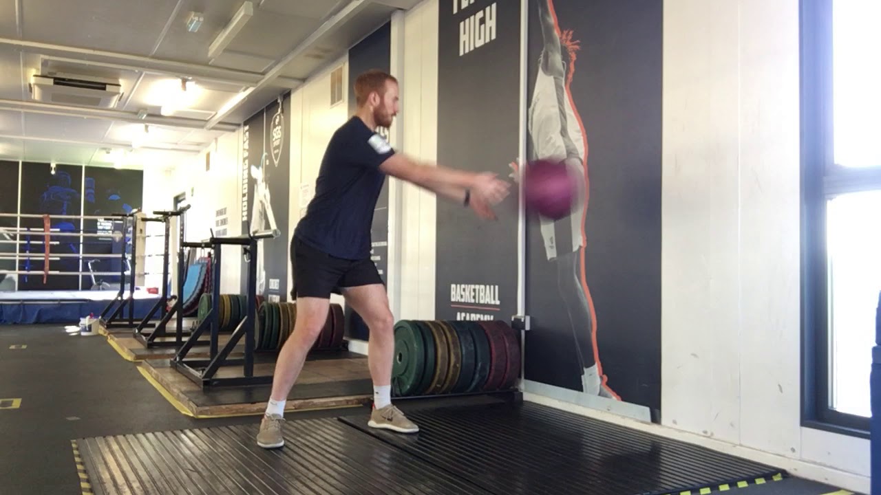 Medball Wall Slam - YouTube