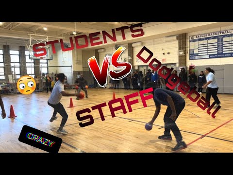 STUDENT VS STAFF CRAZY DODGEBALL ☄️[MUST WATCH😱💯] - YouTube