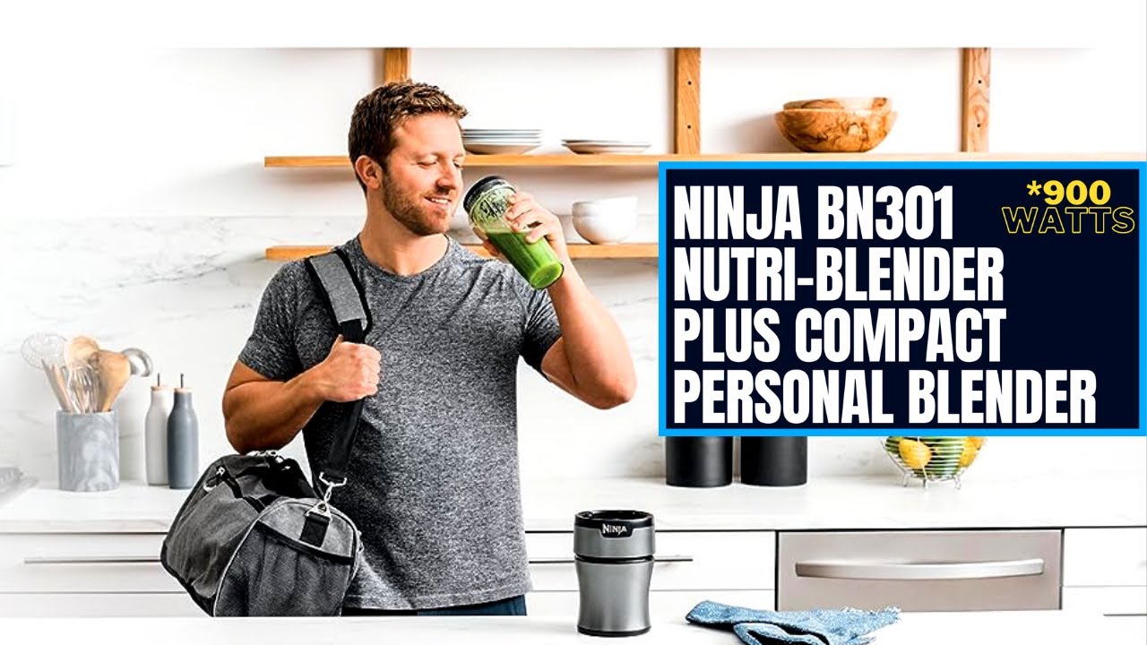 Ninja BN301 NutriBlender Plus Compact Personal Blender | Ninja BN301 ...