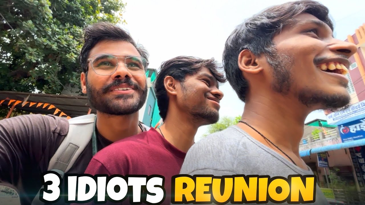 3 IDIOTS REUNION || TRIPLING WITH SCHOOL BFFS || #youtube # ...