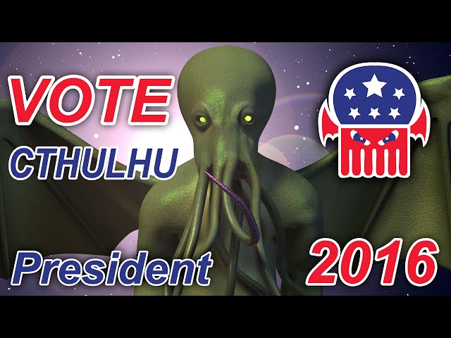 Cthulhu For President Wallpaper