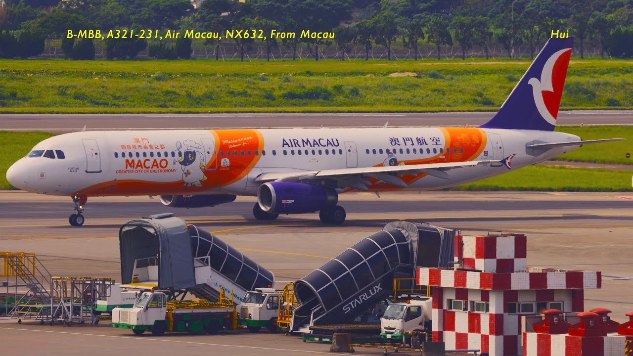 Air Macau A321 (The Historic Center of Macao Livery) 澳門航空歷史之都／創意城市美食之都 ...