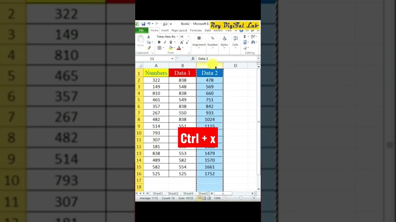Excel Magical Trick Replace Two Columns Data In Excel shorts Excel Magical Trick Replace Two Columns Data In Excel shorts