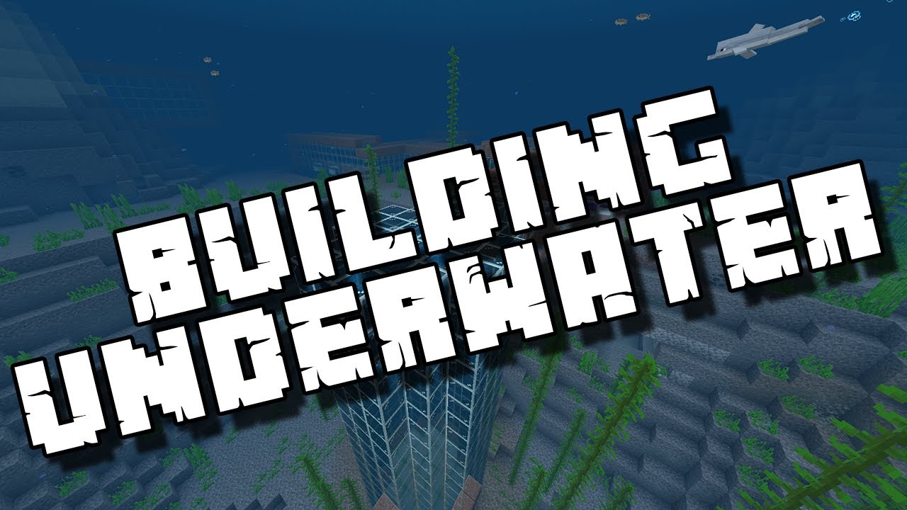 How to build Underwater in Survival Minecraft | Tips for building ...
