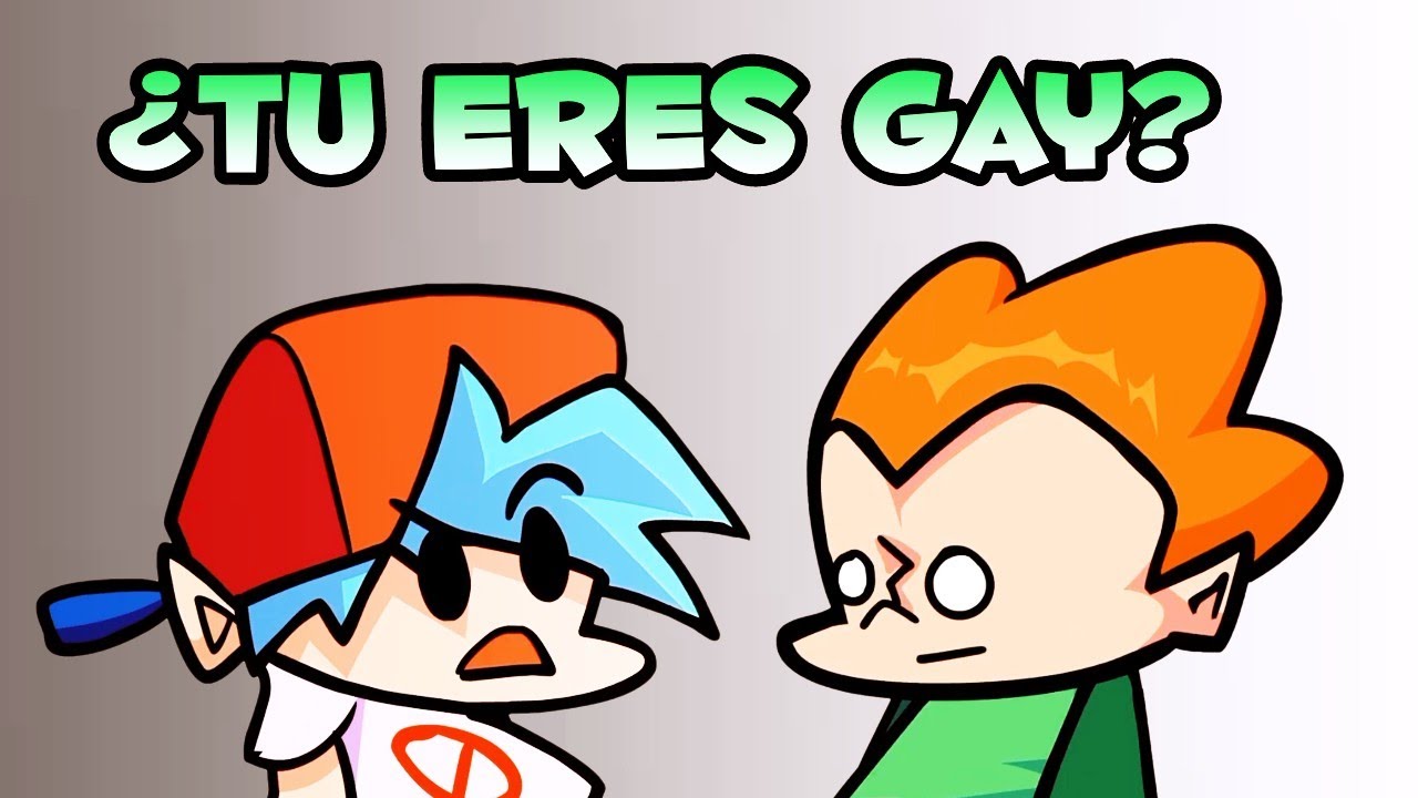 Friday Night Funkin' | You are gay? [Bluefrok] | Fandub Español Latino ...