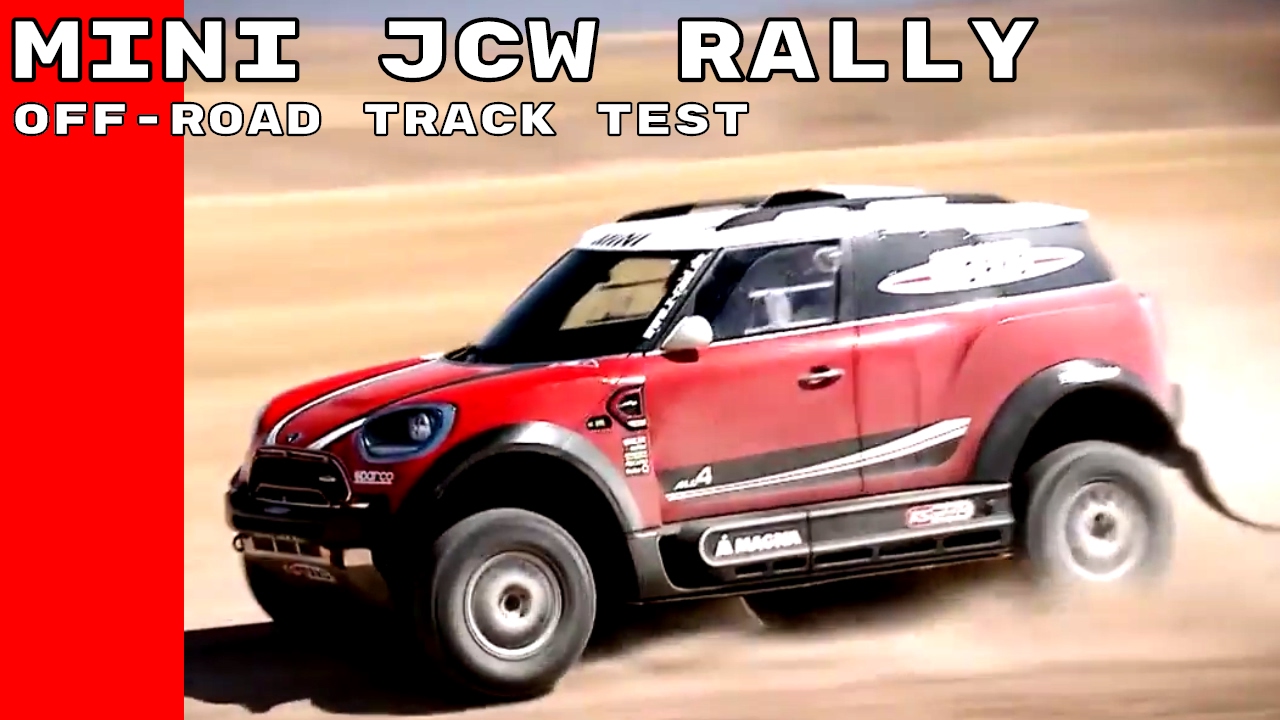 MINI John Cooper Works Rally Off Road Track Test - YouTube