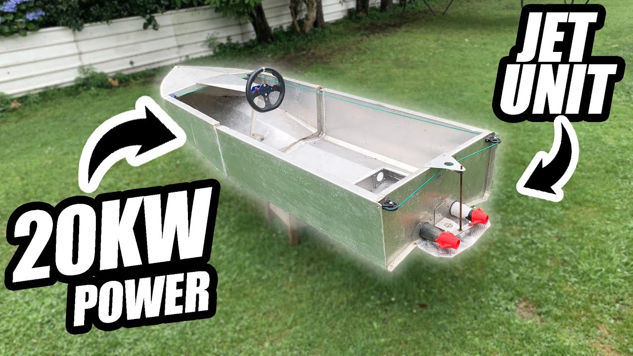 Electric Mini Jetboat Build, Part 2 - YouTube