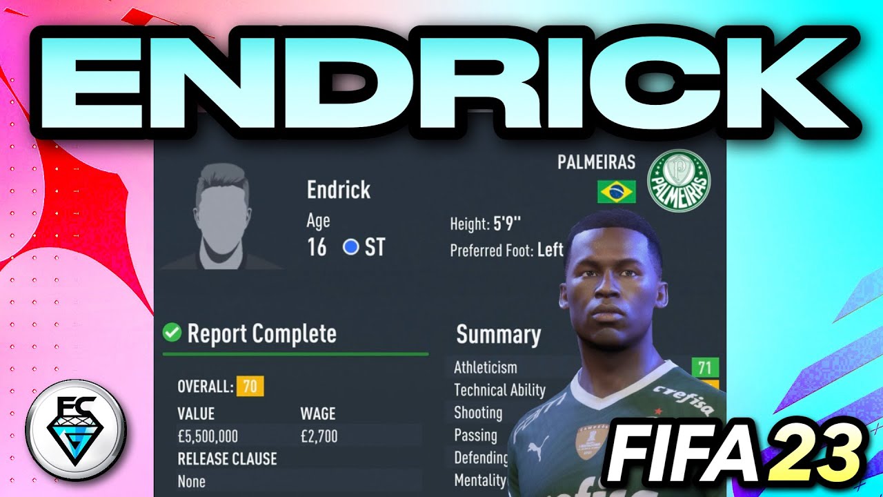 WHEN WILL ENDRICK BE ADDED TO CAREER MODE? - YouTube