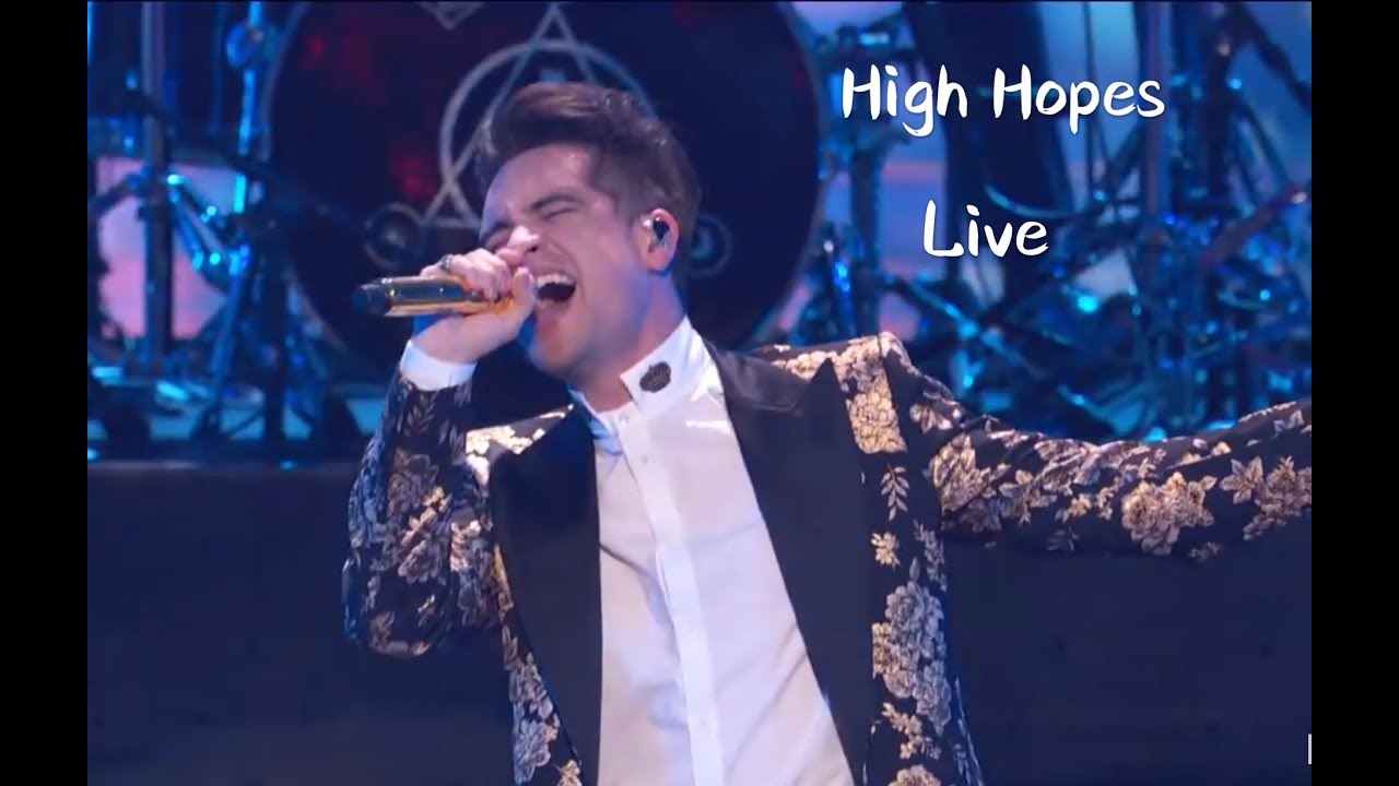 Panic! At The Disco 'High Hopes'(Live Performance) | 2018 MTV Video ...
