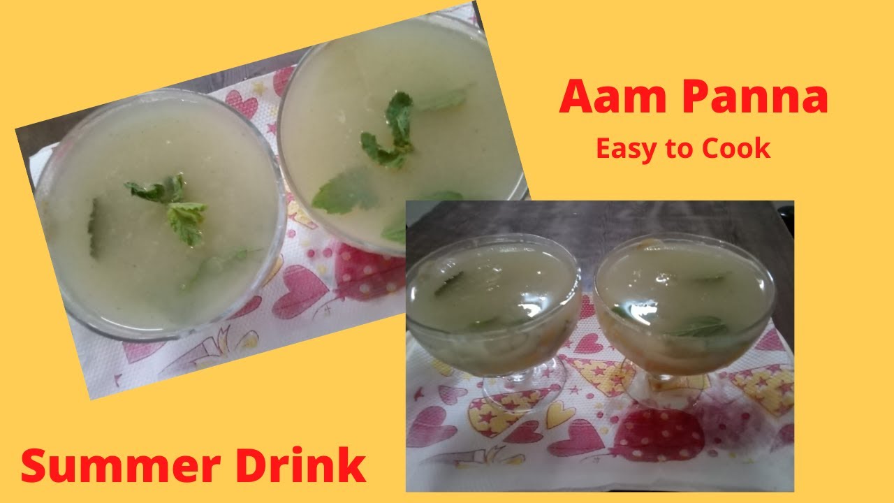 Tasty Aam Panna Recipe II Green Mango Panna - YouTube