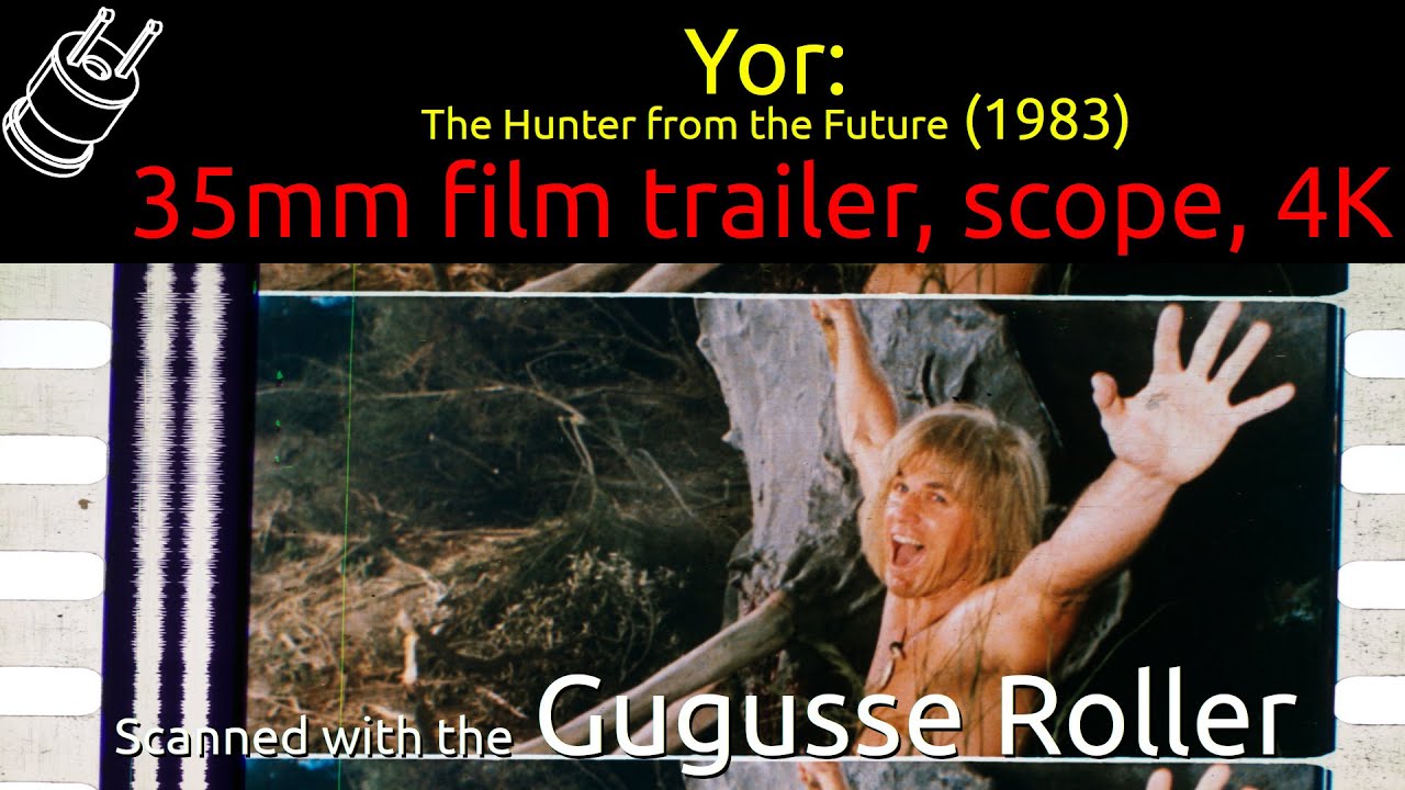 Yor: The Hunter from the Future (1983) 35mm film trailer, scope 4K ...