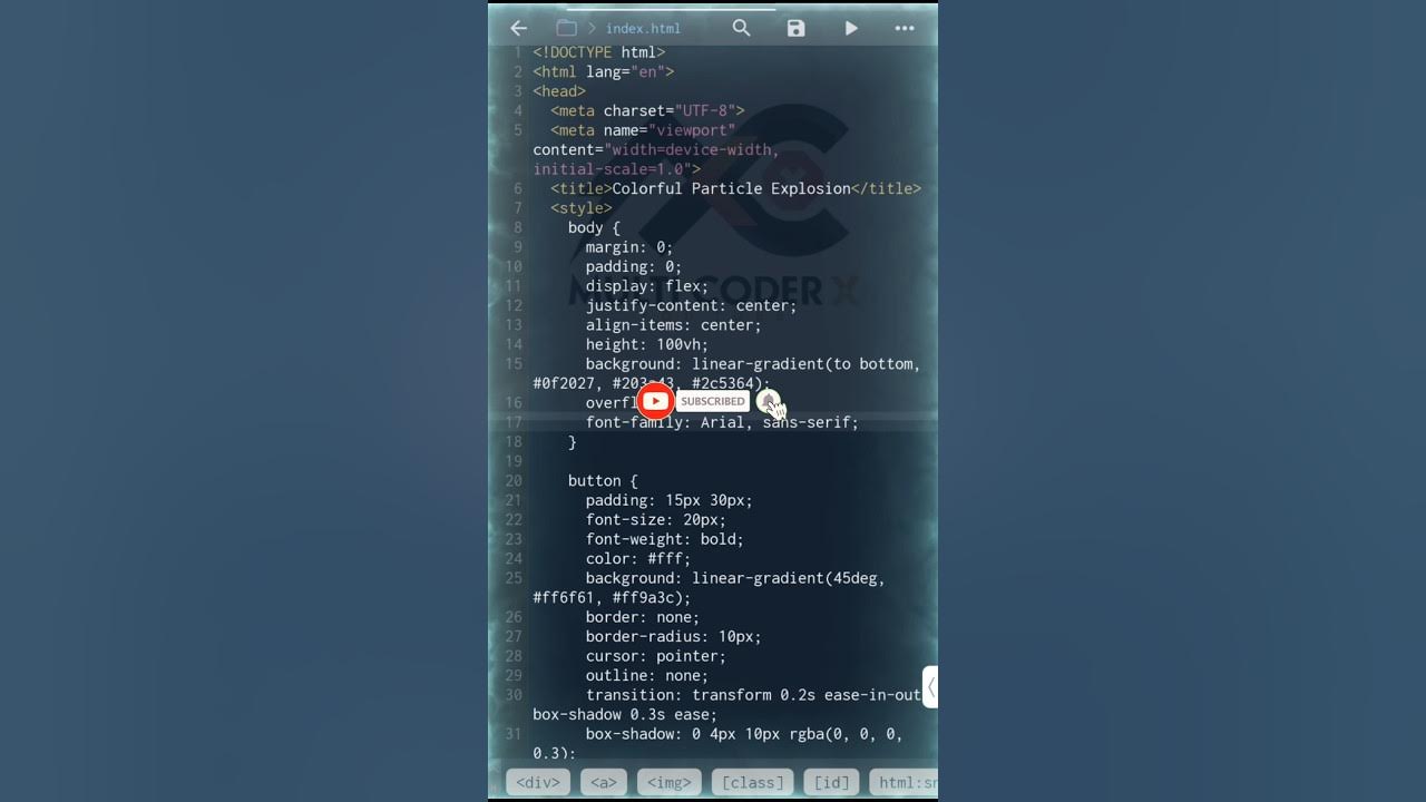 Click Effect Shorts Html Css Javascript Trending Viral Coding Multicoderx Youtube
