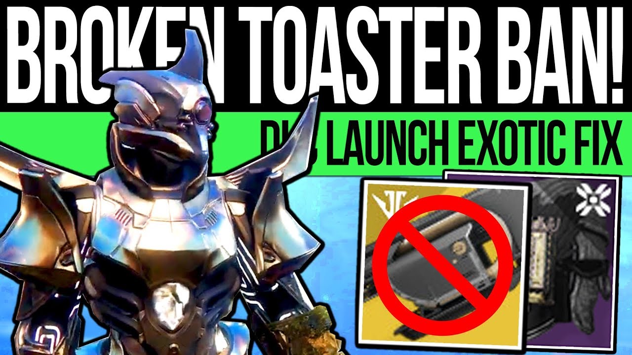 Destiny 2 | TOASTER BEING BANNED! Bungie Disable Jotunn for DLC Raid ...