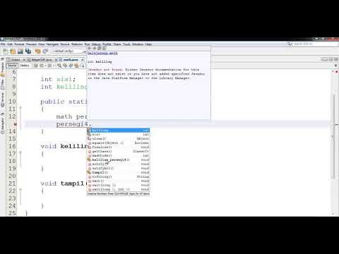 Membuat Objek dan Memanggil Method || Java Programming - YouTube