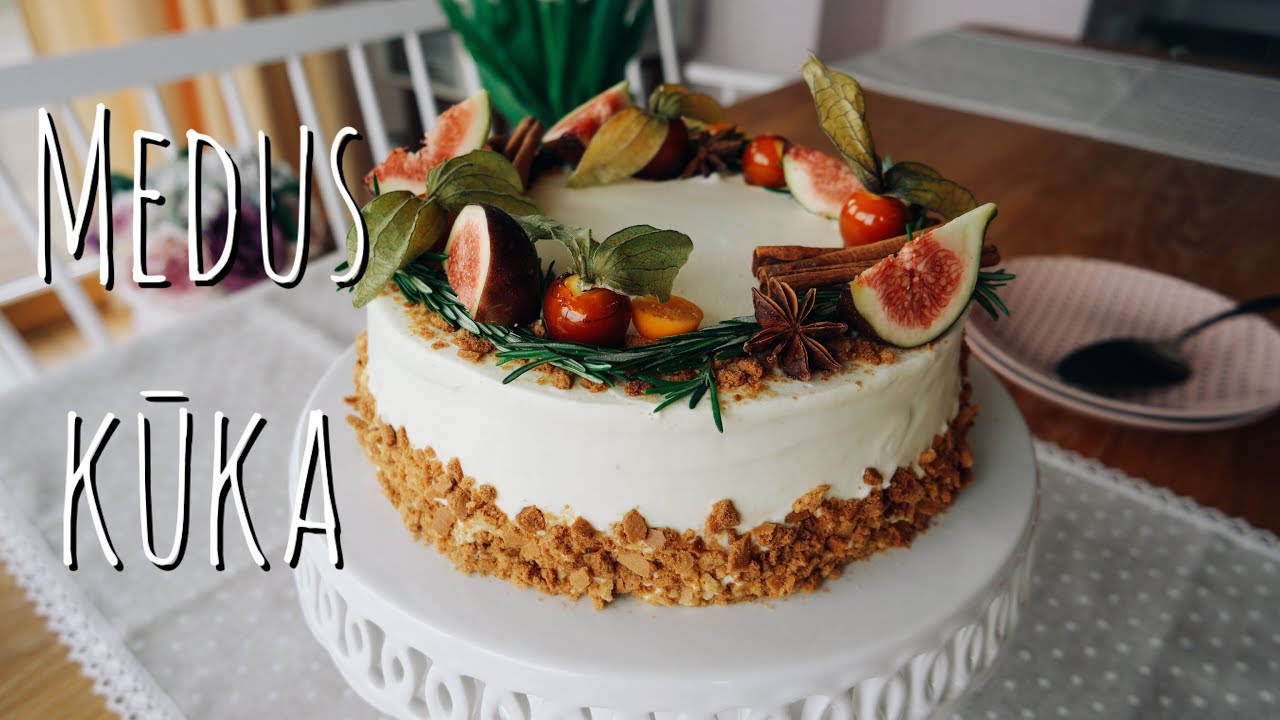 Kā pagatavot Medus Kūku - YouTube