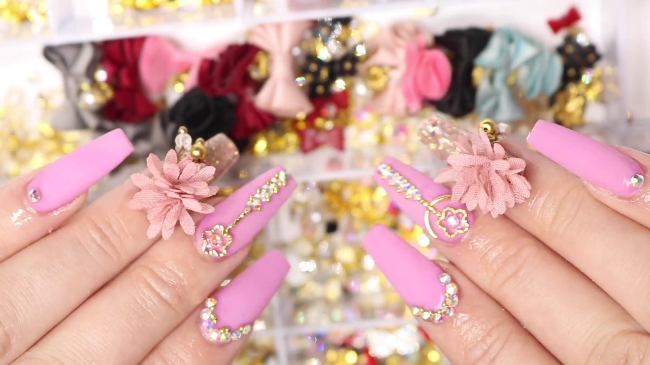 BOOM BOOM nails/ Uñas acrílicas - YouTube