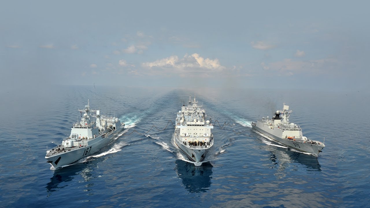 China's blue water navy 10 years on - YouTube