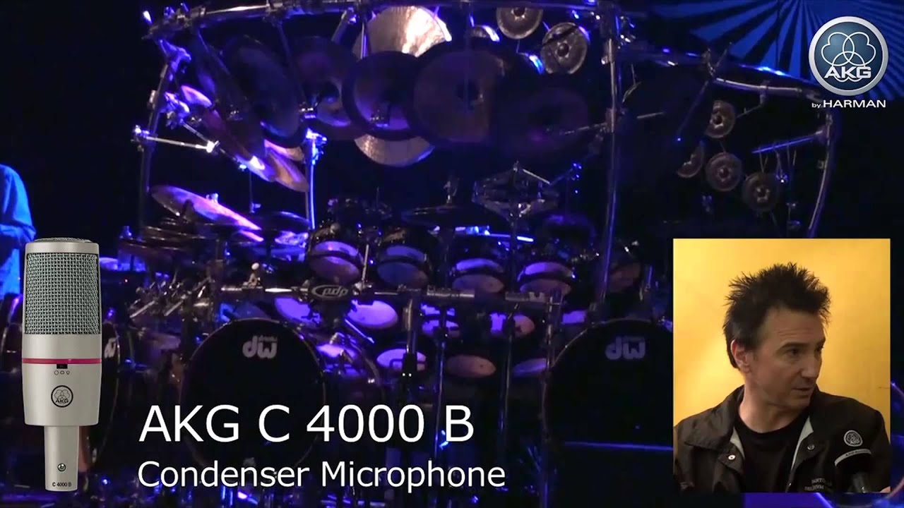 AKG Terry Bozzio on Using the D12, D112, C414 & C4000 | Full Compass ...