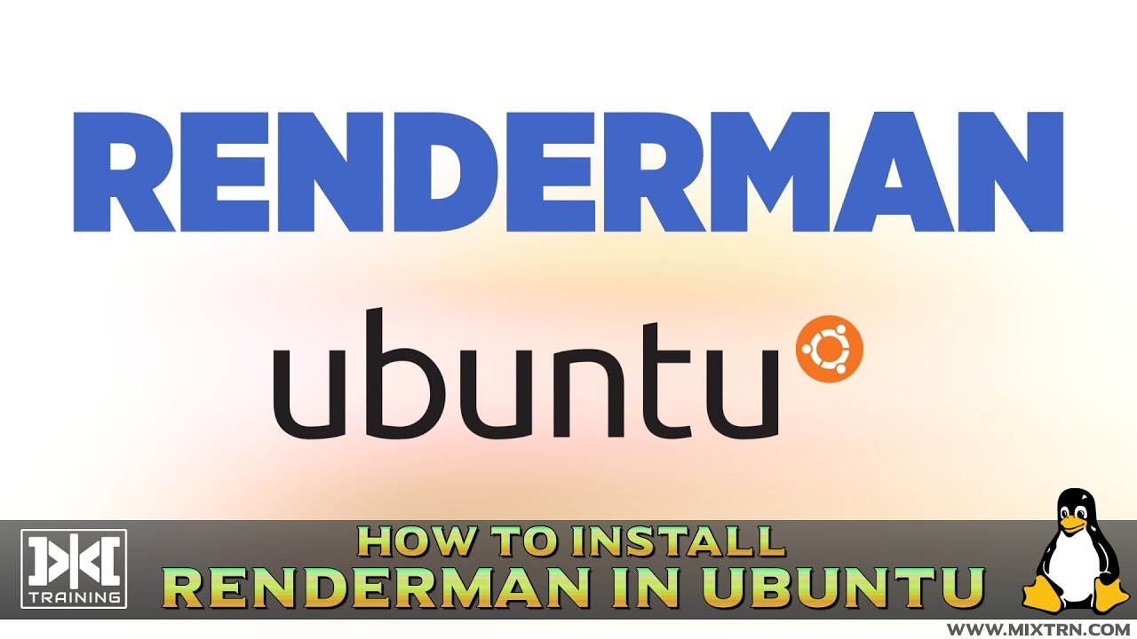 VMT 042 - Installing Renderman in Ubuntu - YouTube