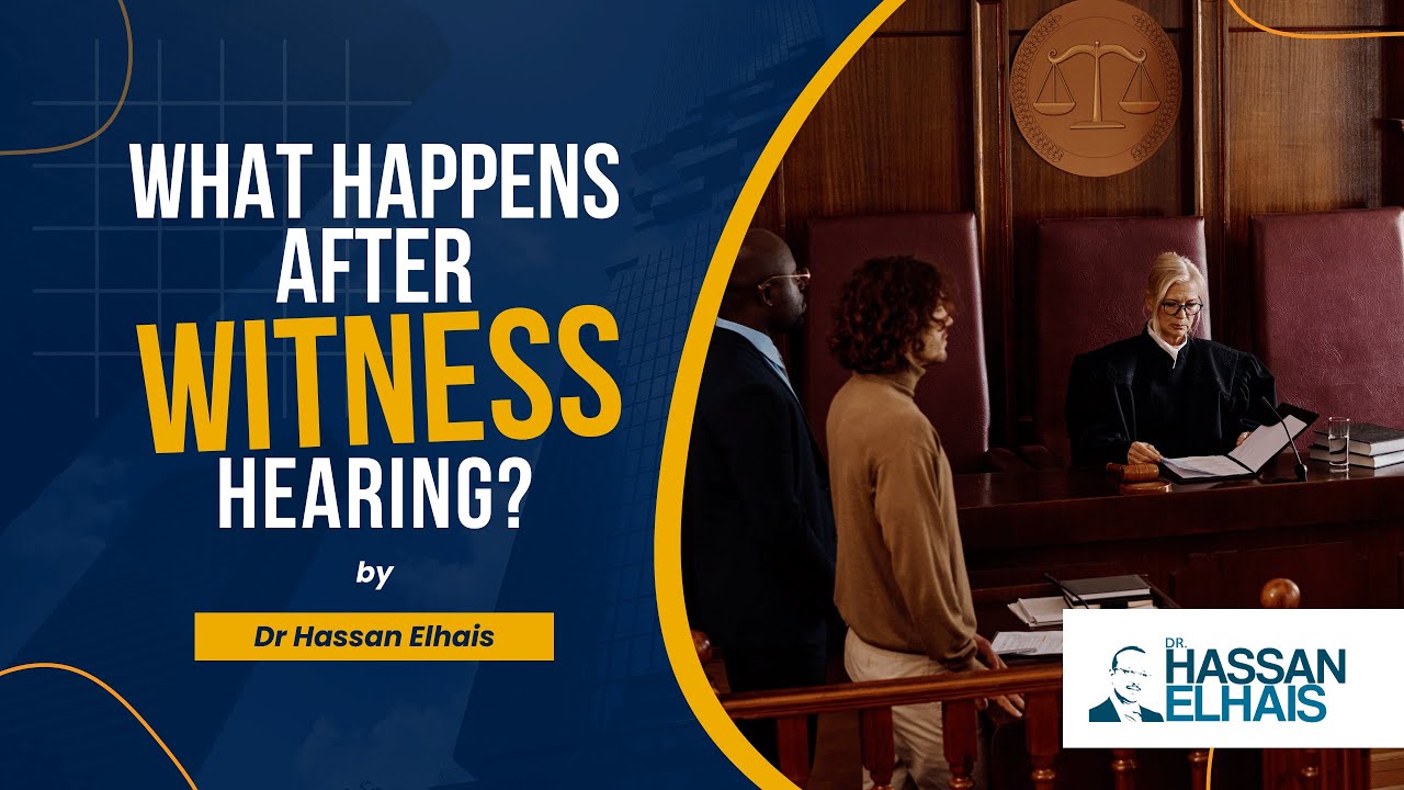 What Happens After Witness Hearing? - YouTube