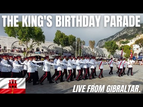 The King's Birthday Parade 2024. (Gibraltar) - YouTube