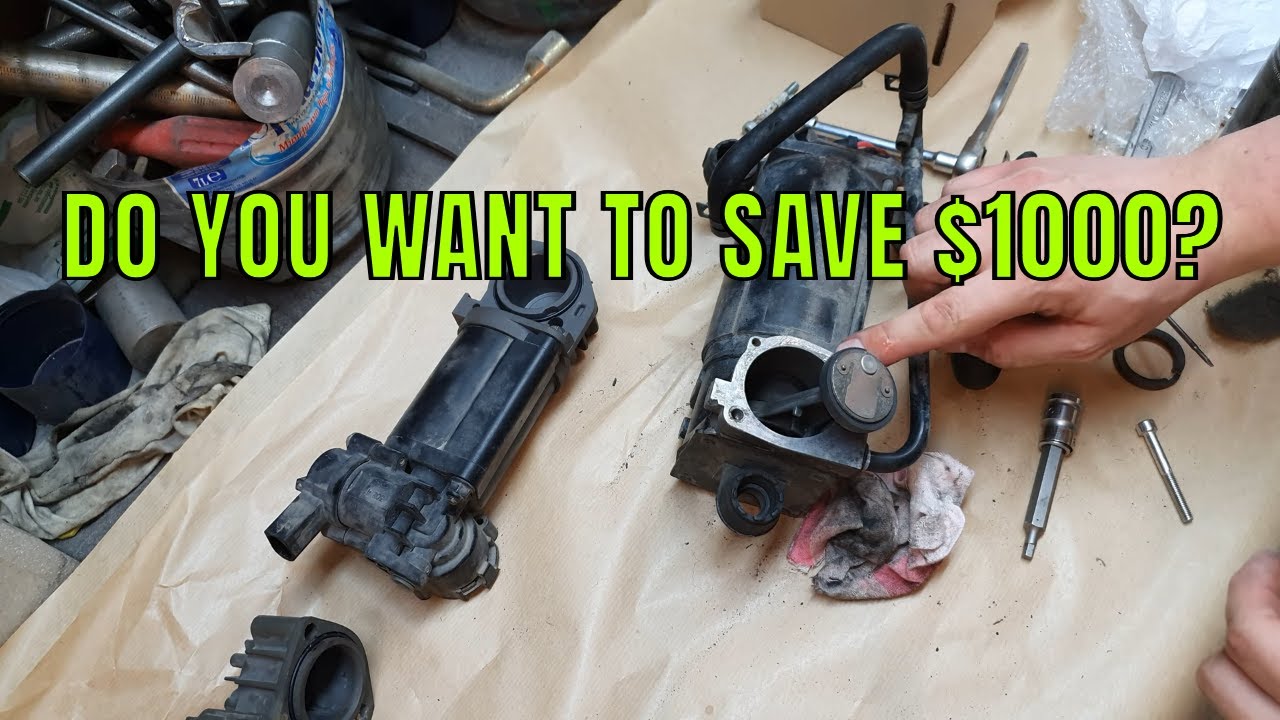 Mercedes Benz - How To - Air Suspension Compressor Rebuilding AirMatic ...