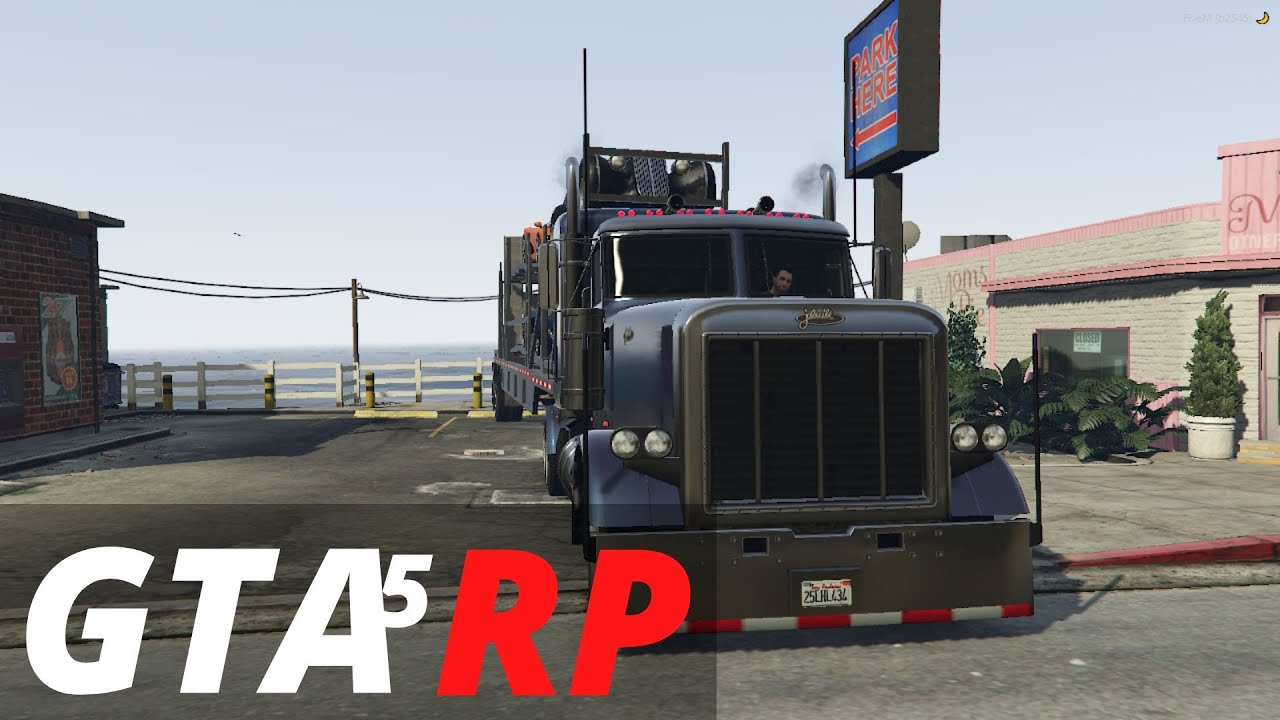 Roleplay Scenario - Truck Driver: Ep.1 [Serious RP - GTA V - FiveM ...