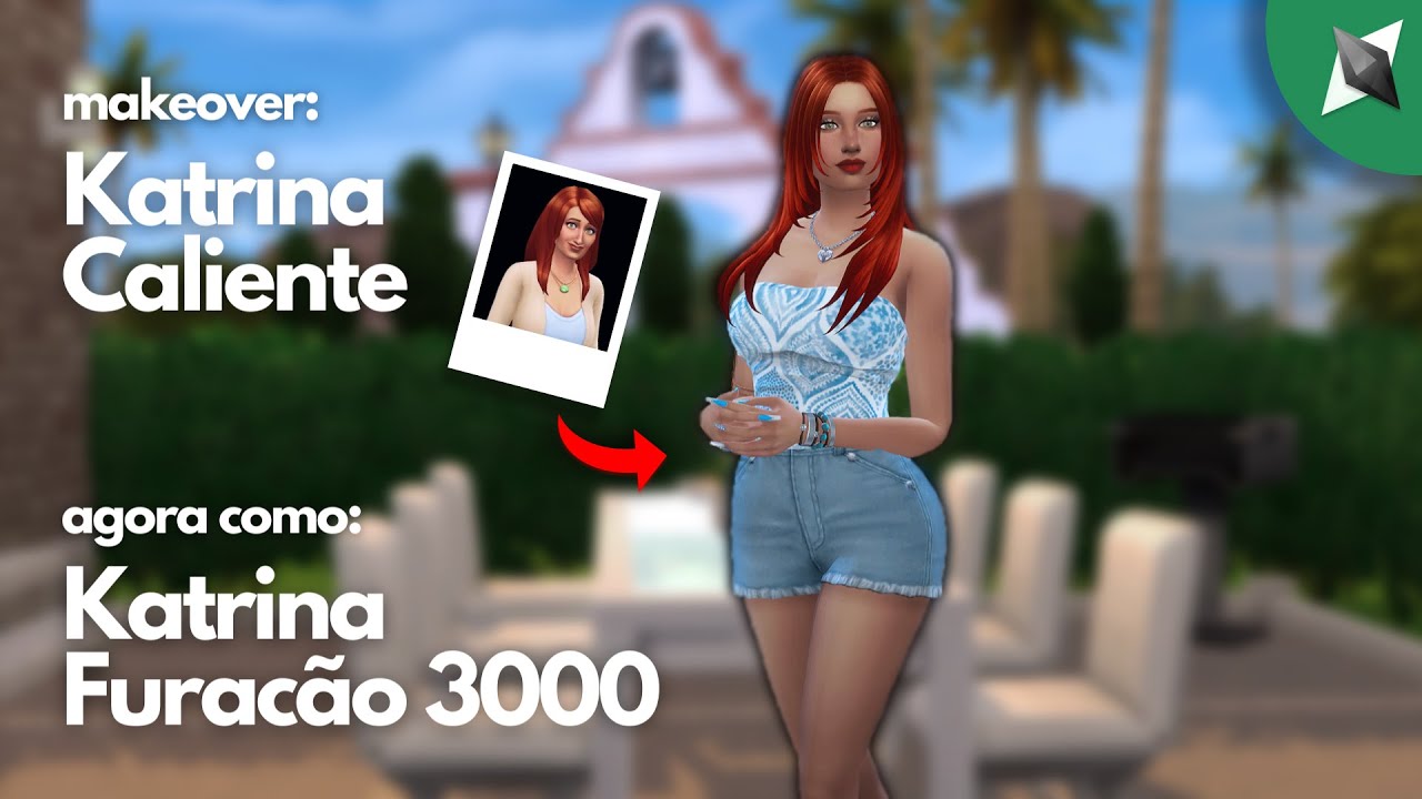 KATRINA FURACÃO 3000: Makeover da Katrina Caliente | The Sims 4 Townie ...