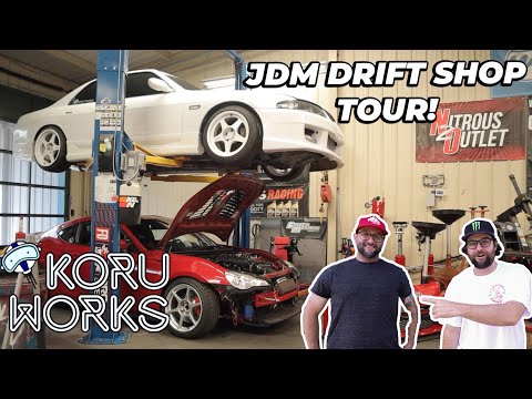 SHOP TOUR! We Tour One of America’s Most JDM Street and Drift Shops ...
