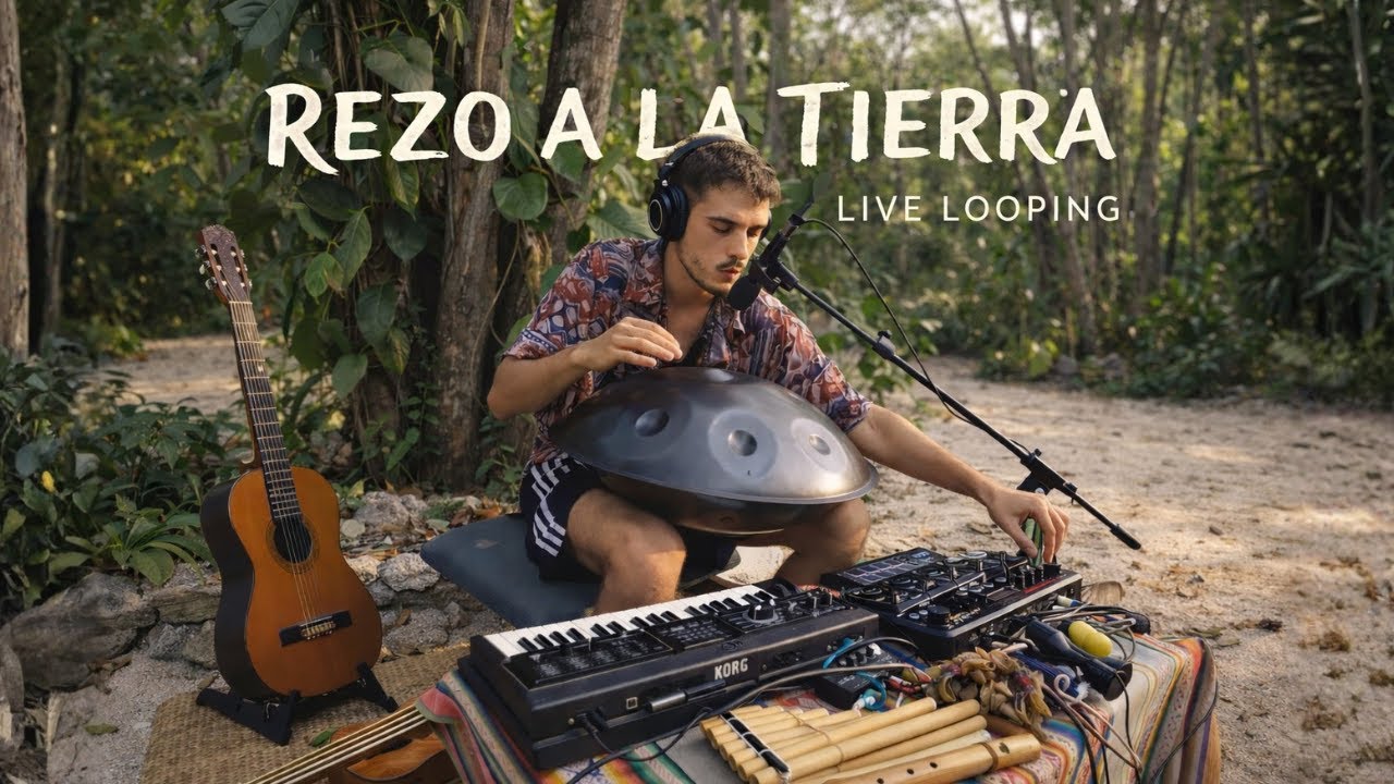 " Rezo a la Tierra " - Janax Pacha - Tribal Live Looping - rc 505 ...
