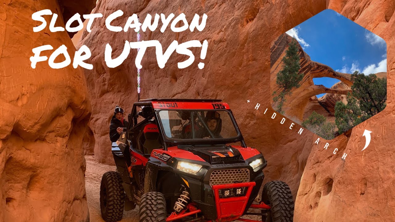 Exploring Ticaboo, UT in the RZR’s | Slot canyon, abandoned mines ...