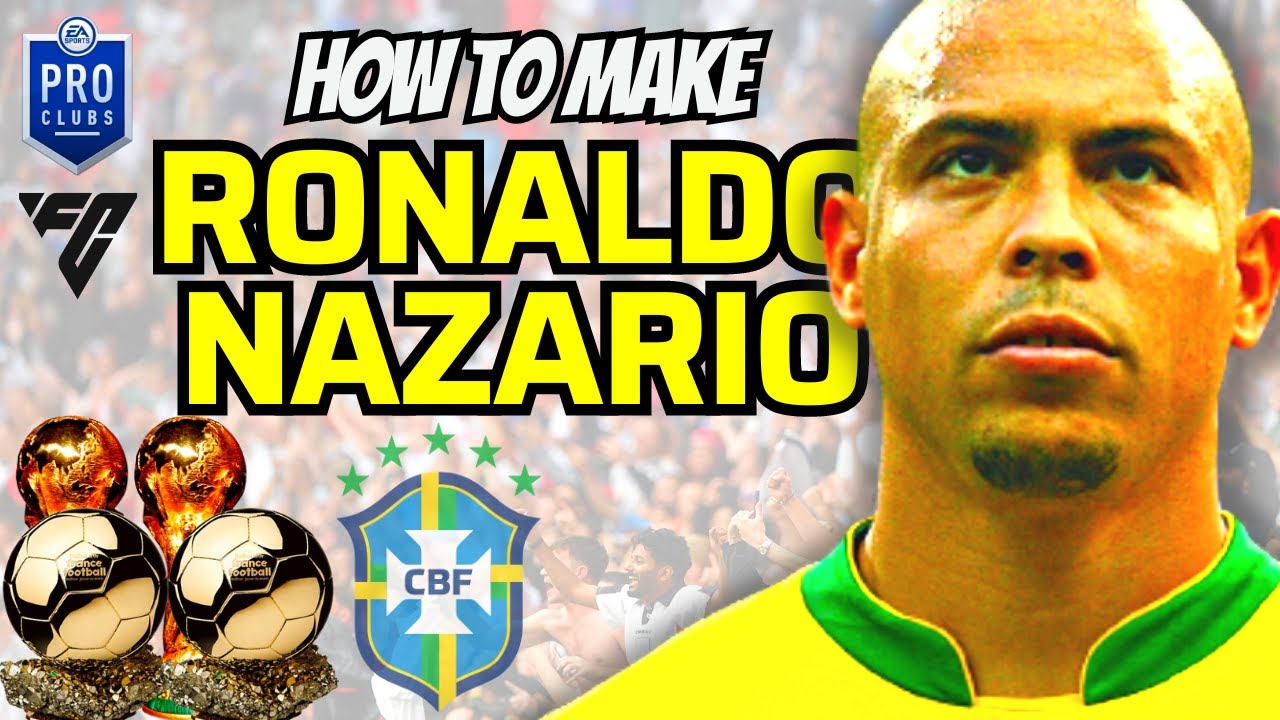 How to Make R9 or Ronaldo in EA FC 24 - YouTube
