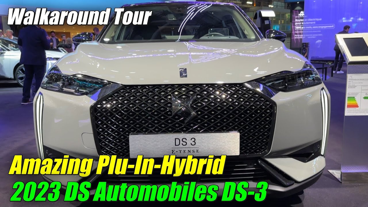French Perfection !!! 2023 DS Automobiles DS3 Opera E-Tense Electric ...