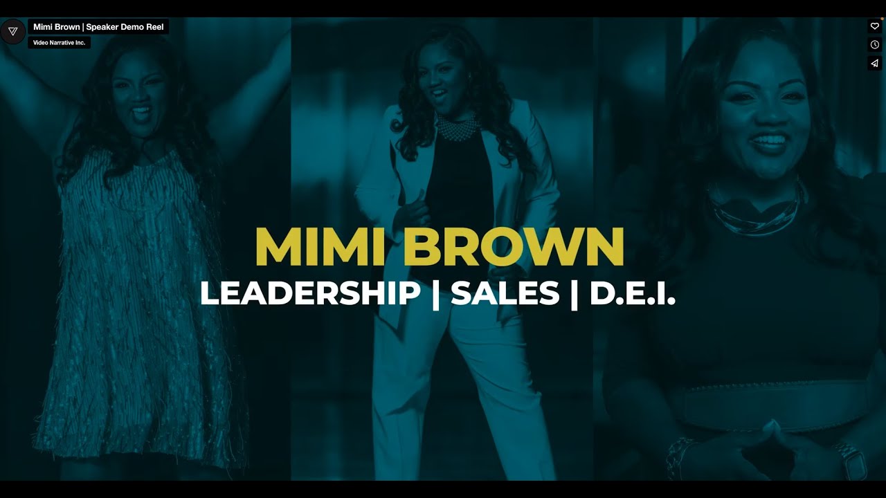 Speaker Demo Reel | Mimi Brown - YouTube