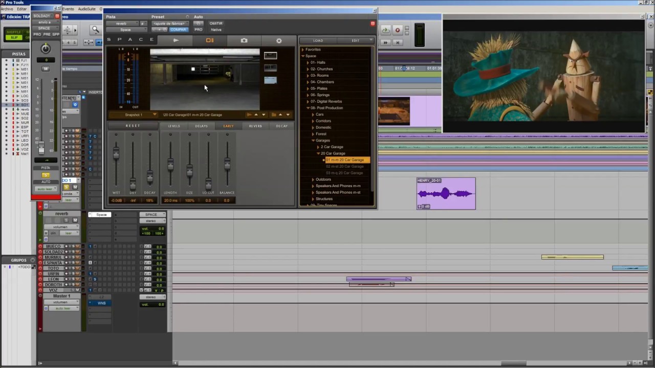REVERB SPACE DE AVID ANÁLISIS - YouTube