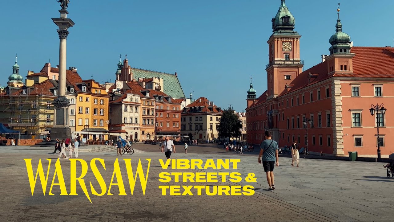 Vibrant Streets of Warsaw, Poland / 4K Walking Tour - YouTube
