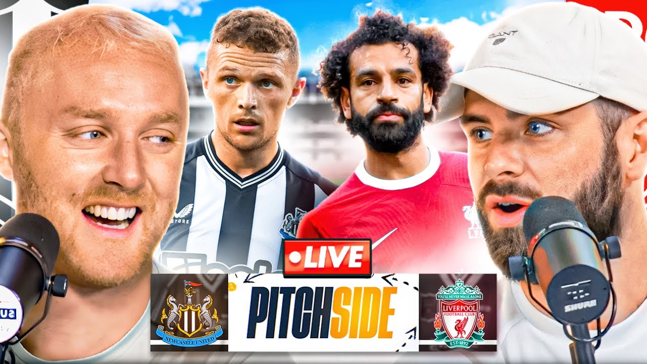 NEWCASTLE 1-2 LIVERPOOL! | Pitch Side LIVE! - YouTube