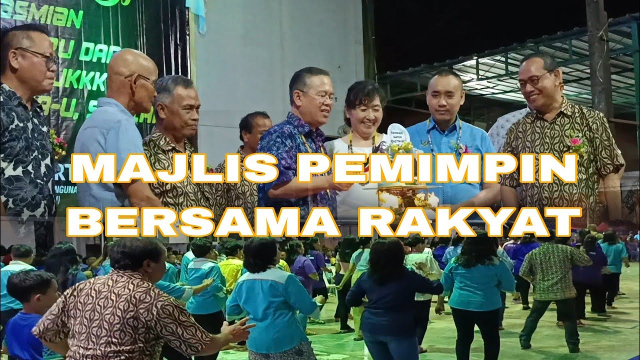 MAJLIS PEMIMPIN BERSAMA RAKYAT || PERASMIAN GELANGGANG FUTSAL ...
