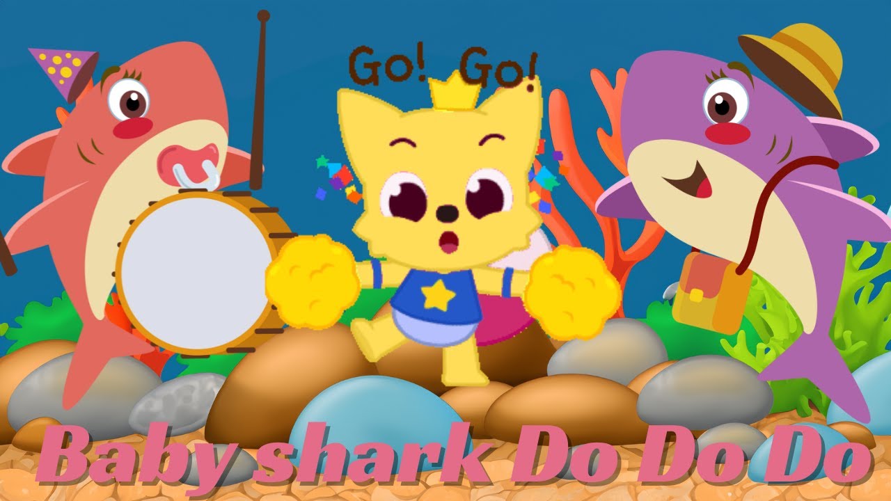 Learn English with Baby Shark | Fun Toddler Learning Rhymes and Playful ...