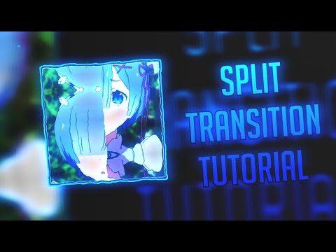 Split Transition || Tutorial Alight motion - YouTube