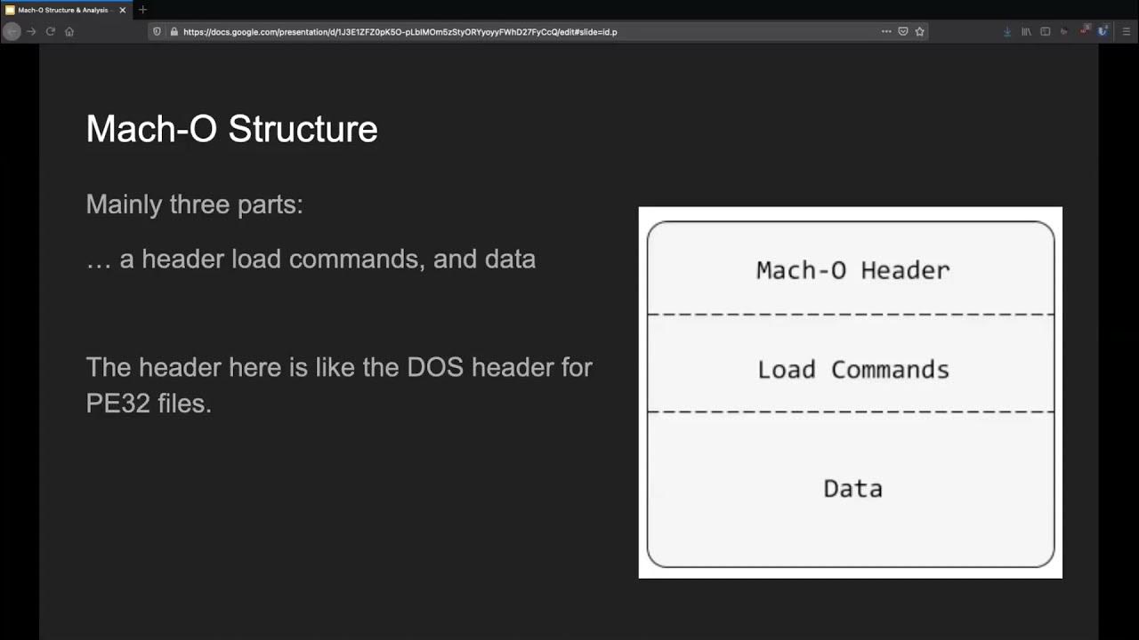 03/16/21 - Mach-O File Format - YouTube