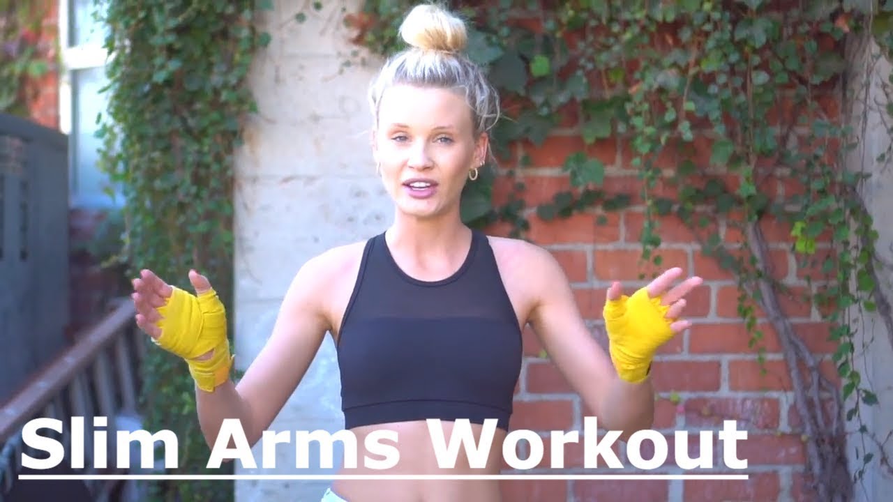 Victoria's Secret Model Workout: Liv Jaeger arms workout - for slim ...