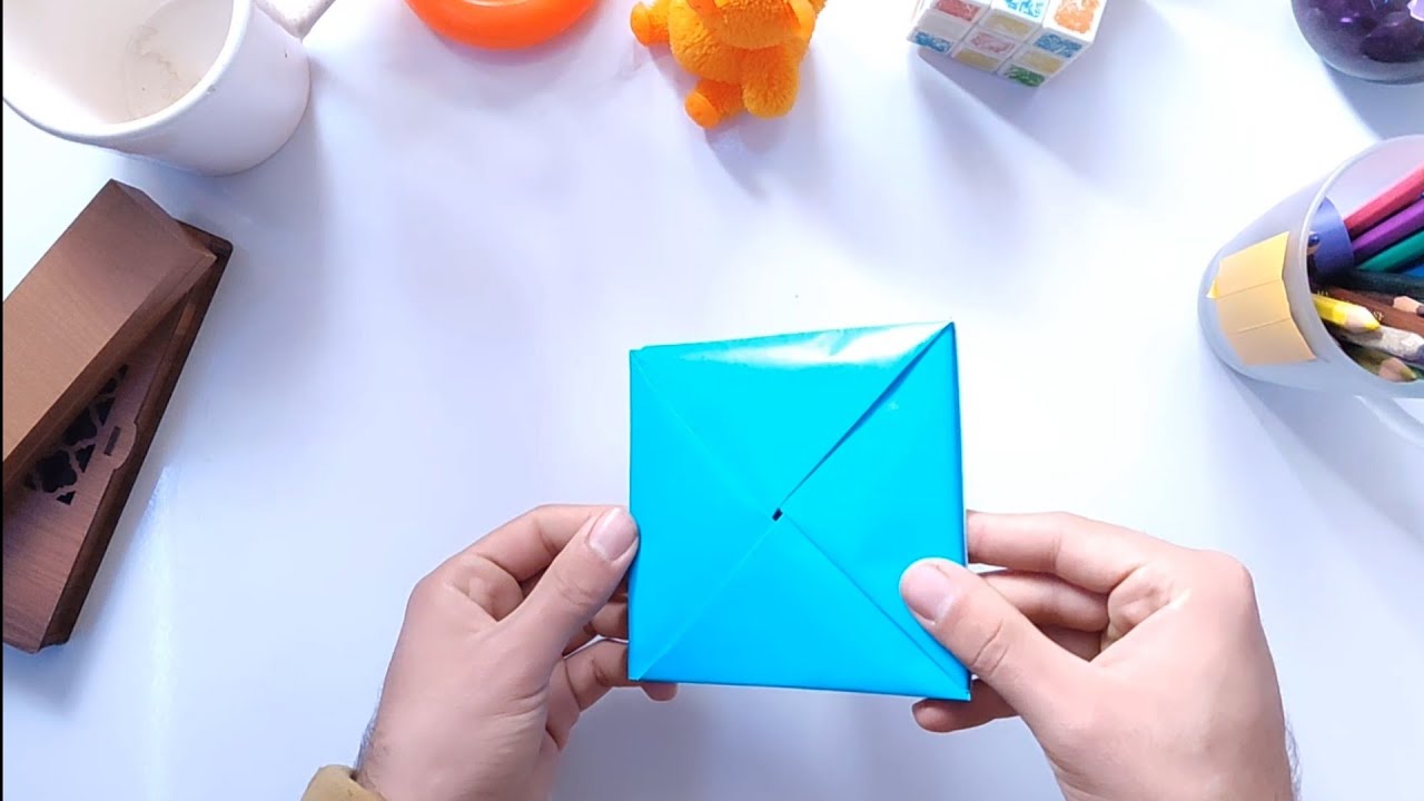 How to make Squid Game paper Ddakji - YouTube