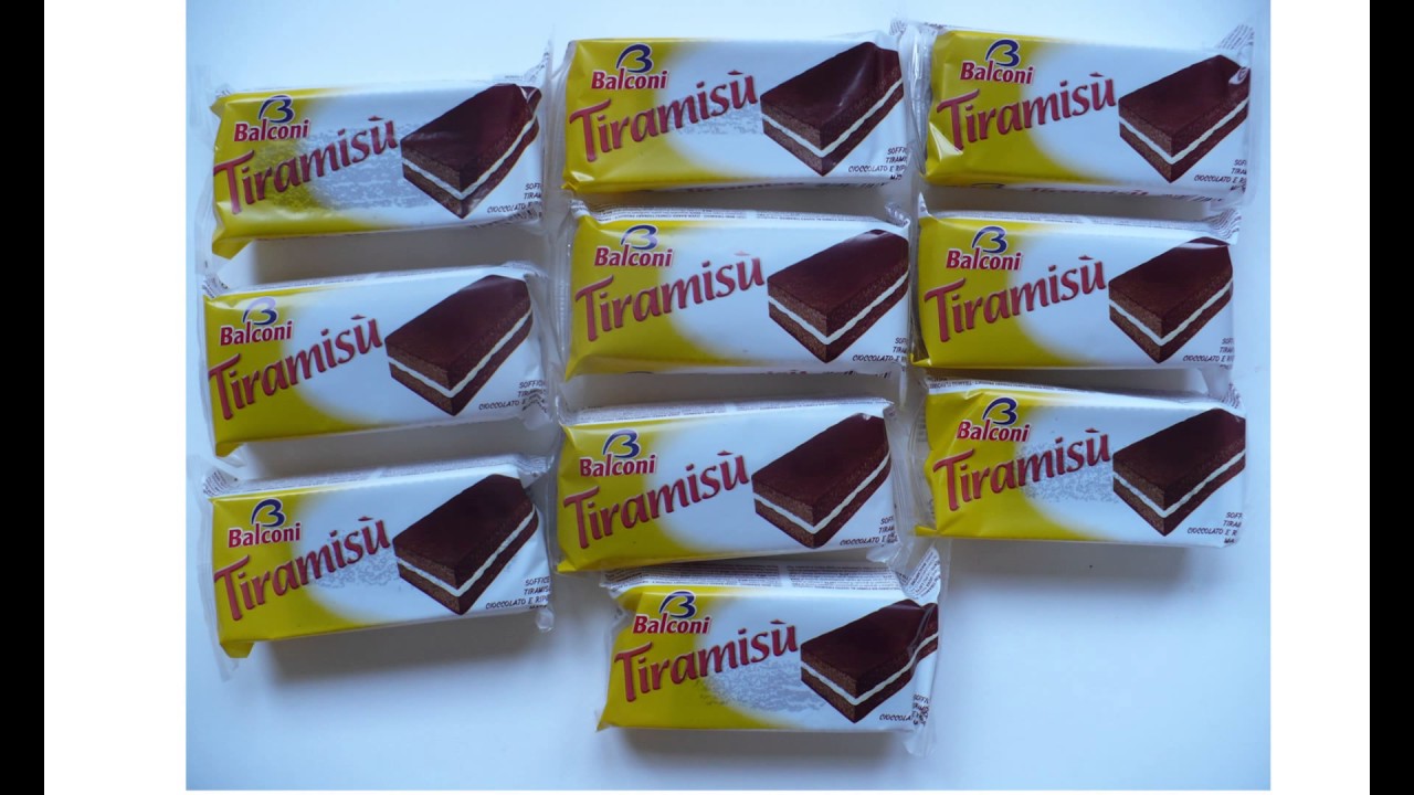 BALCONI, ITALY: CAKE WITH TIRAMISU CREAM - YouTube