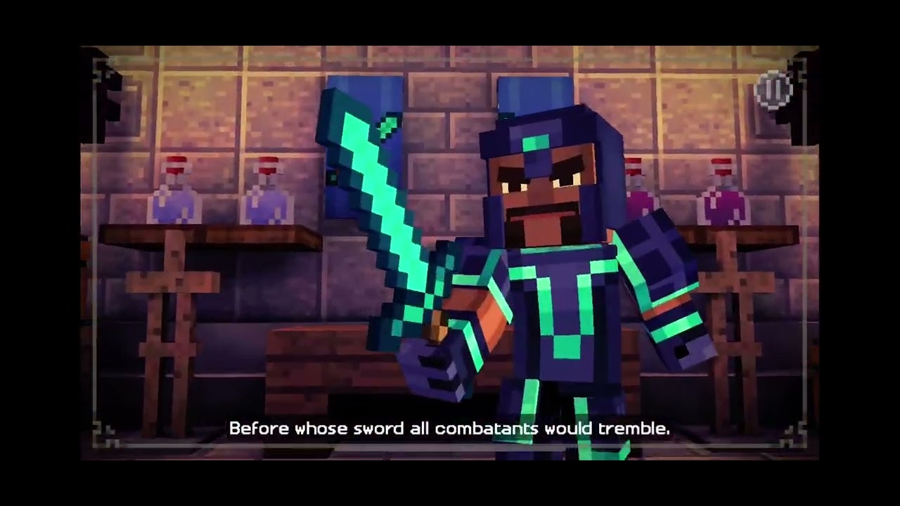 Minecraft story mode intro on phone (2024) - YouTube