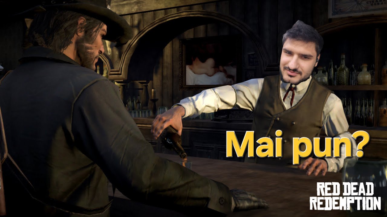 Sunt BARMAN in Red Dead Redemption 2 Ep13 - YouTube